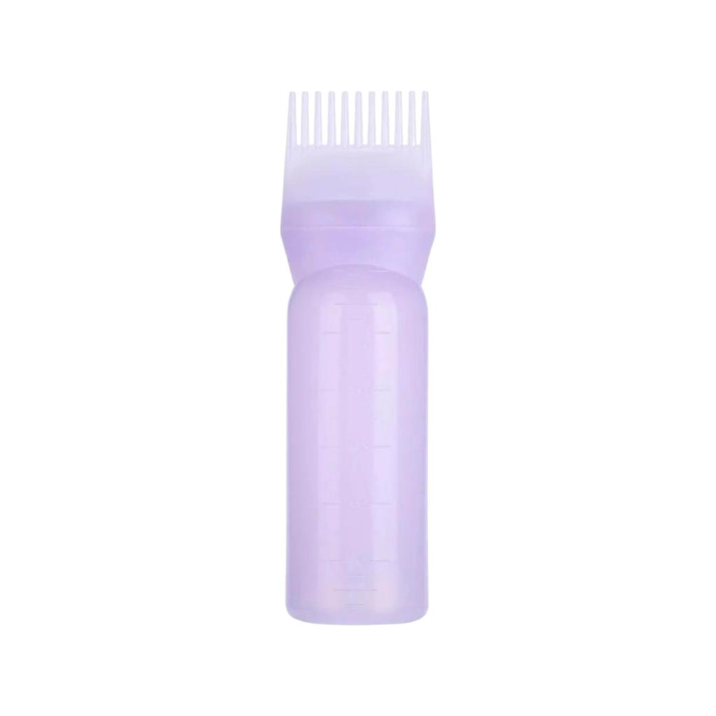 Hair Oil Measurment cup with comb - Purple - Blank Store