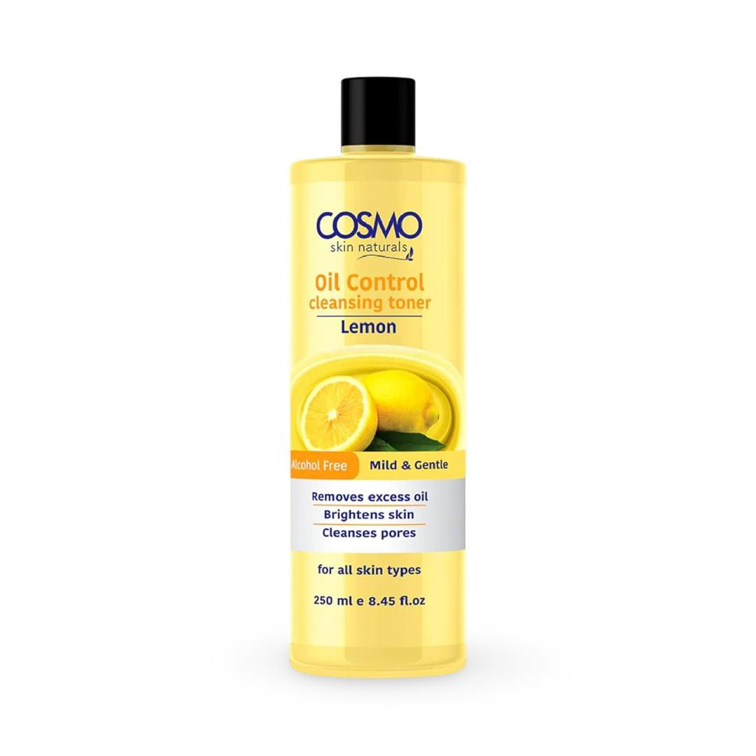 COSMO - LEMON OIL CONTROL CLEANSING TONER - 250ml - Blank Store