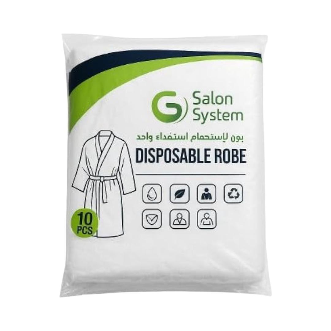Salon System - Disposable Robe - 10 Pcs - Blank Store