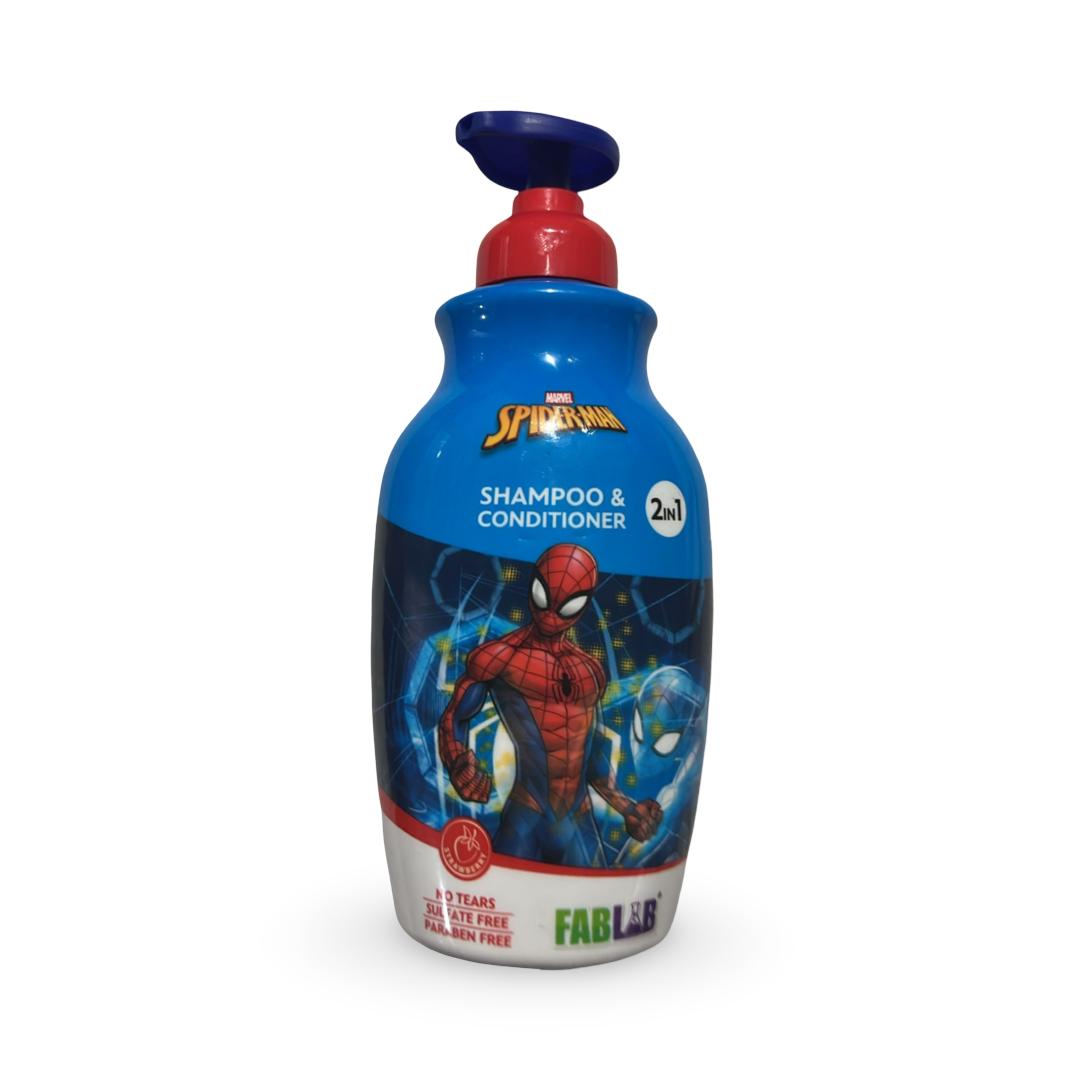 Fab Lab - Spiderman 2 in 1 Shampoo & Conditioner - 500 ml - Blank Store