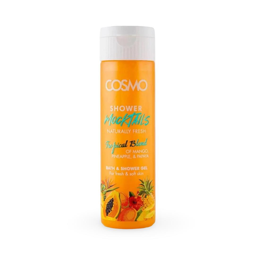 Cosmo - Shower Gel Mocktails Naturally Fresh Tropical Blend - 300ml ...